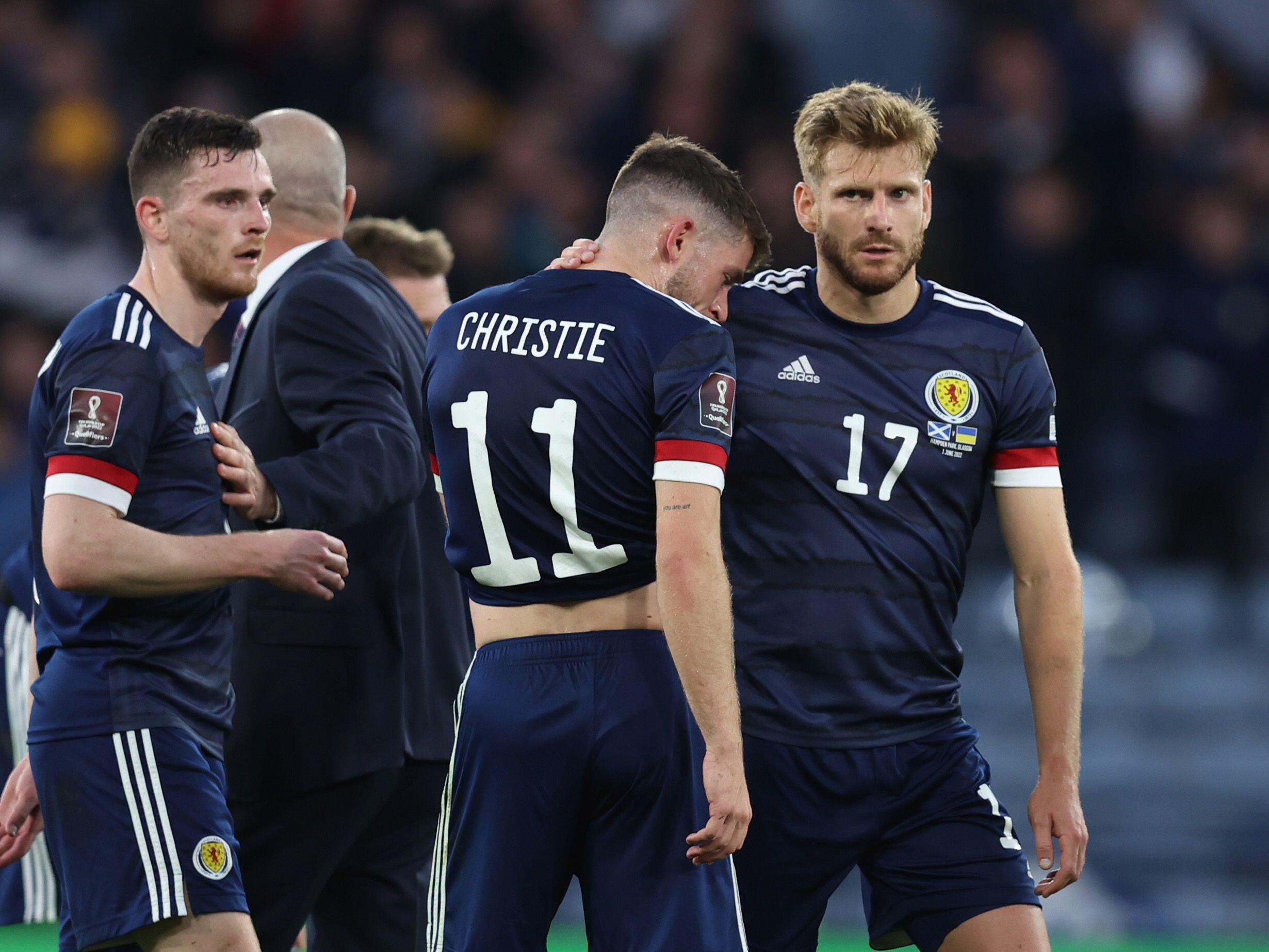 Armstrong: World Cup defeat hurt will motivate Scotland against Ukraine ...