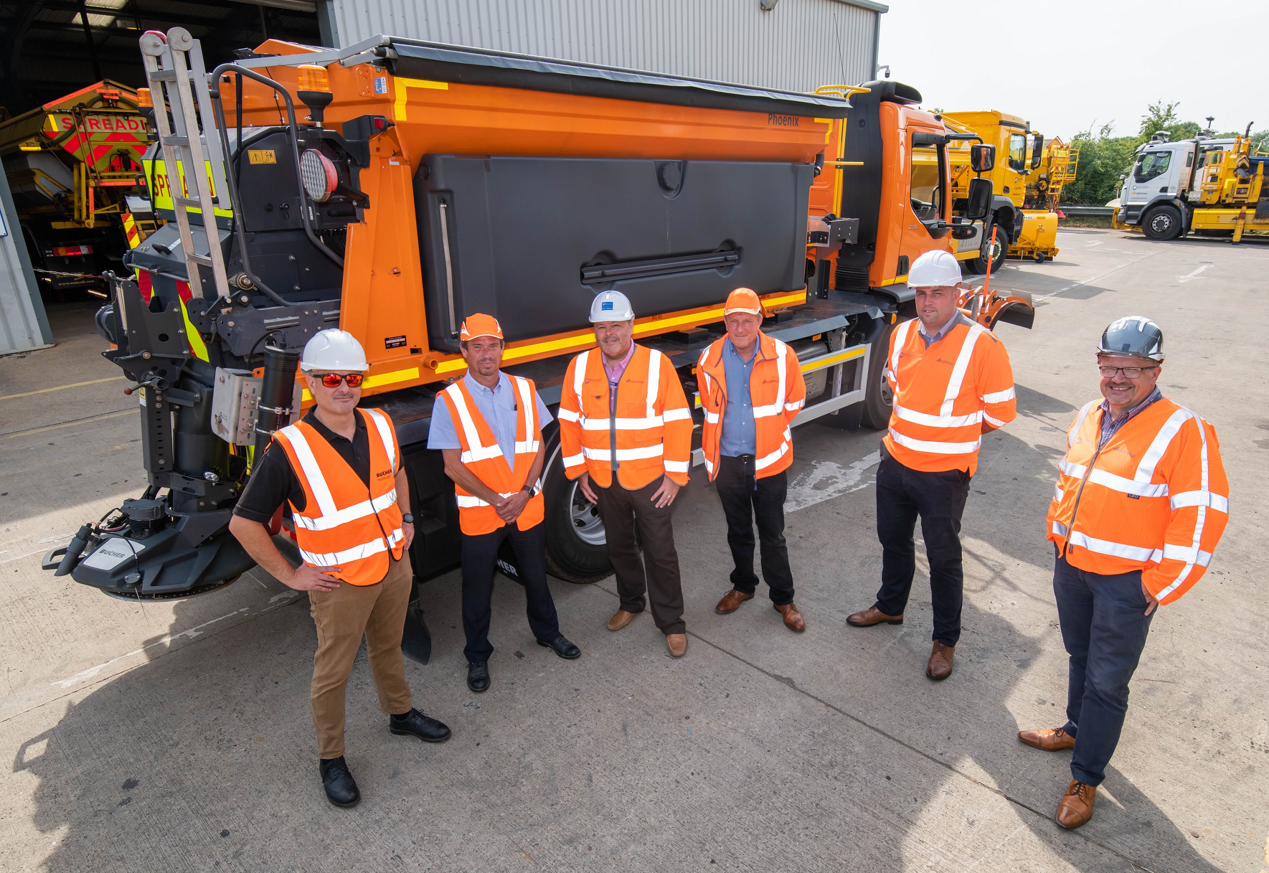 Two electric gritters to join North Yorkshire Highways