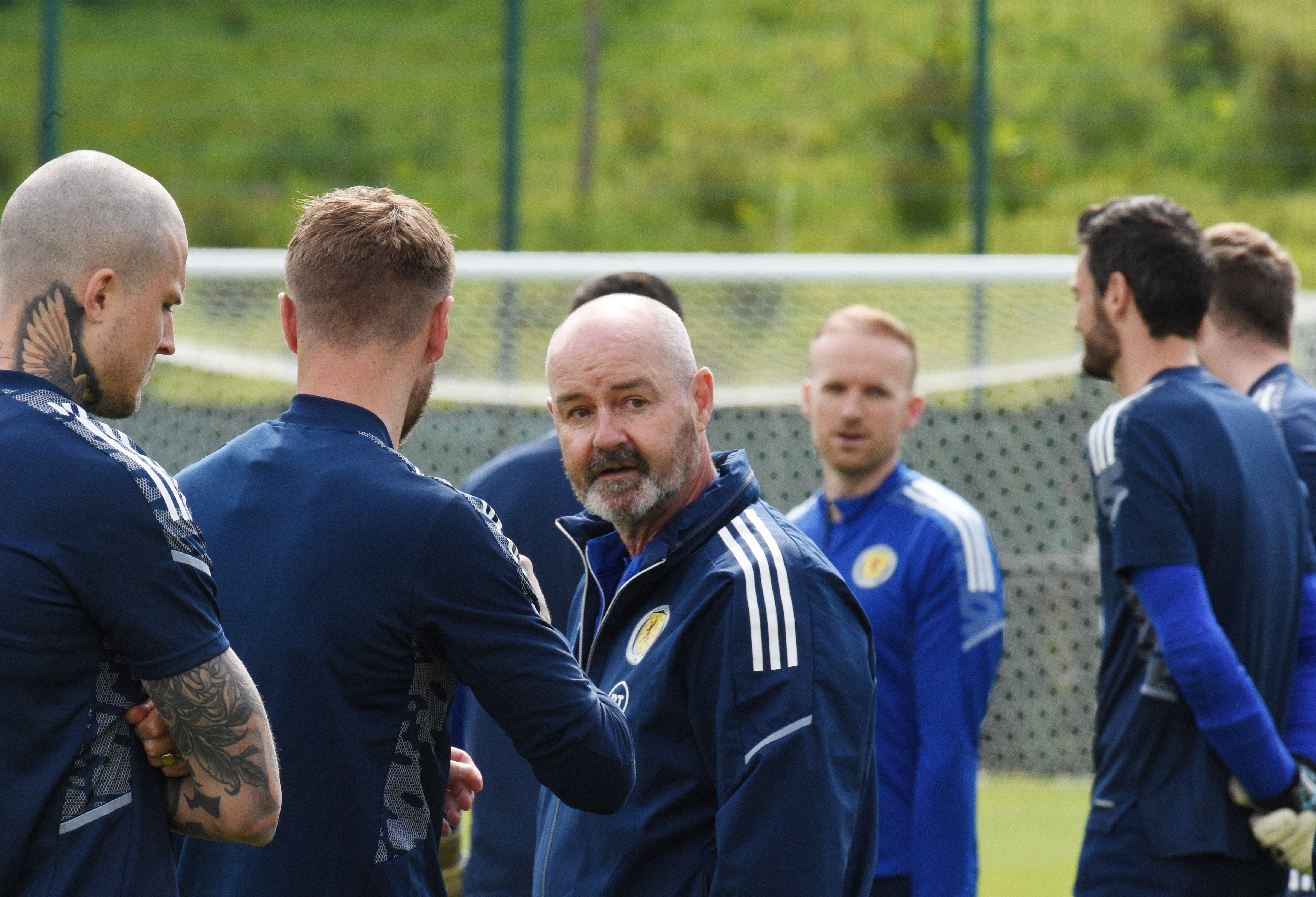 Kenny McLean says boss Steve Clarke will welcome selection headache