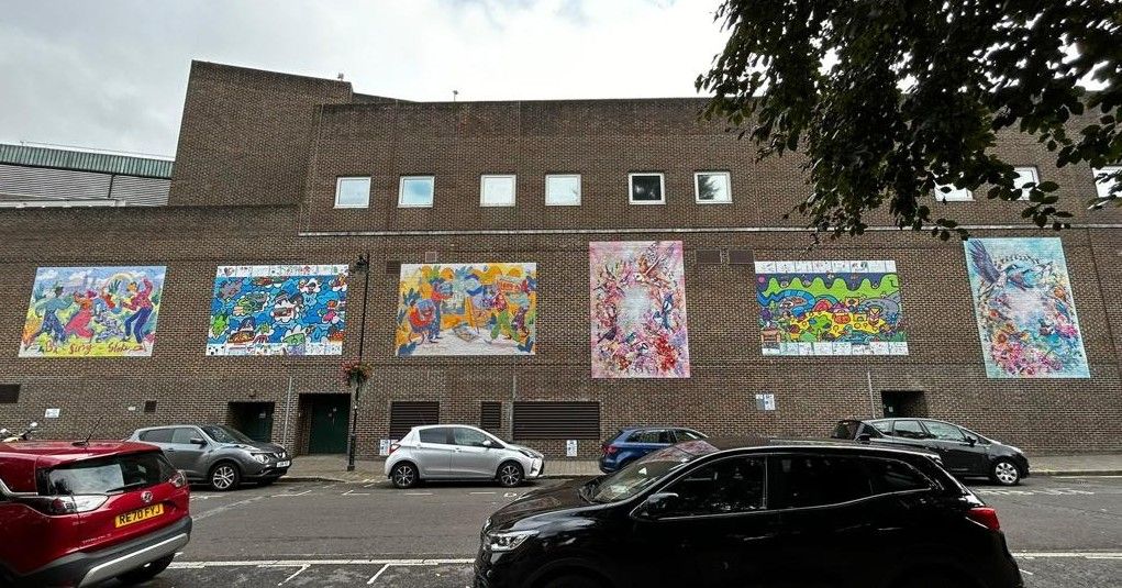 new murals unveiled in basingstoke