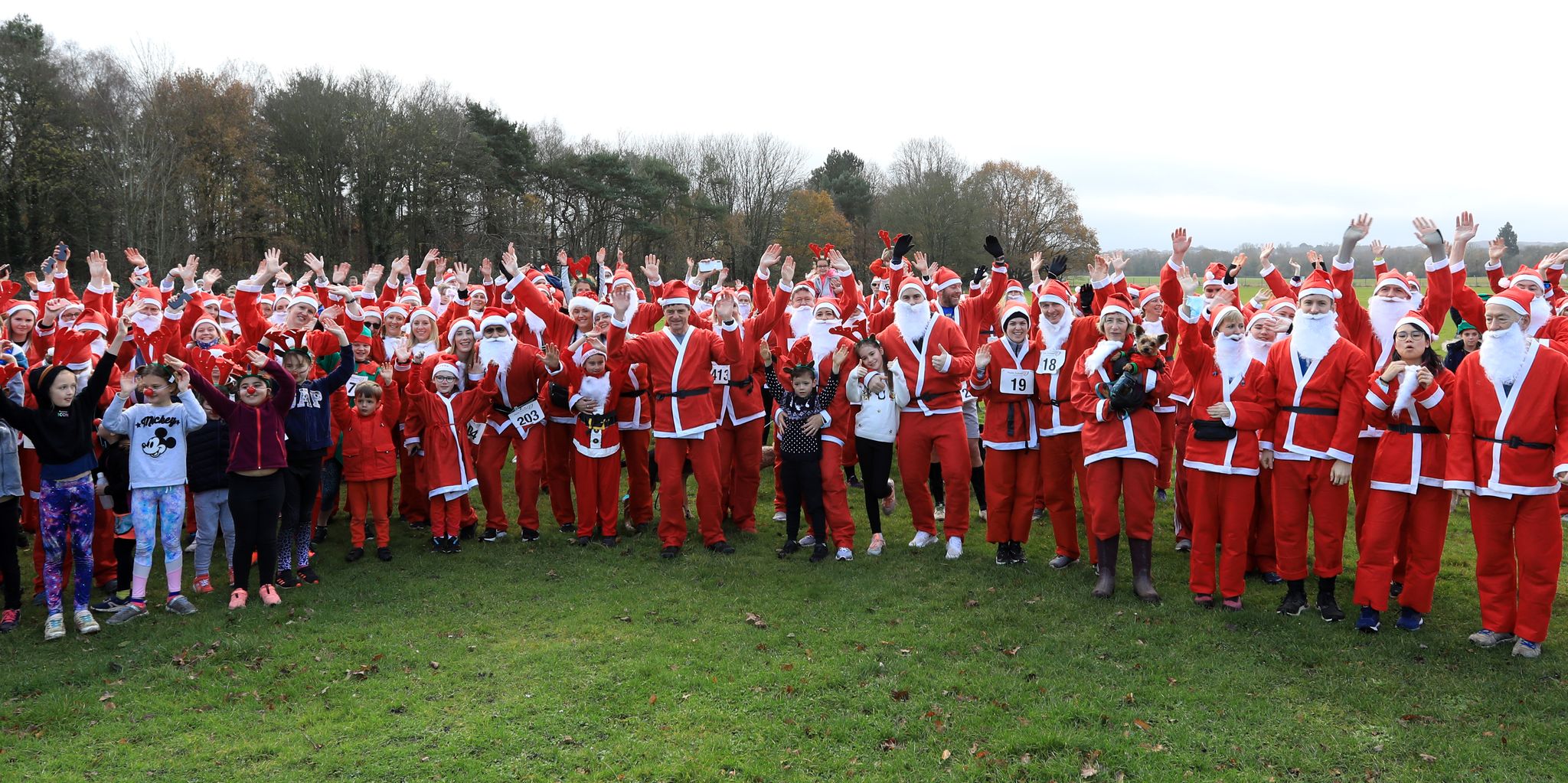 Hundreds of Santa Clauses to take to the streets of Surrey for Fun Run ...
