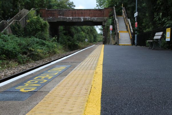 Yetminster railway station gets platform revamp