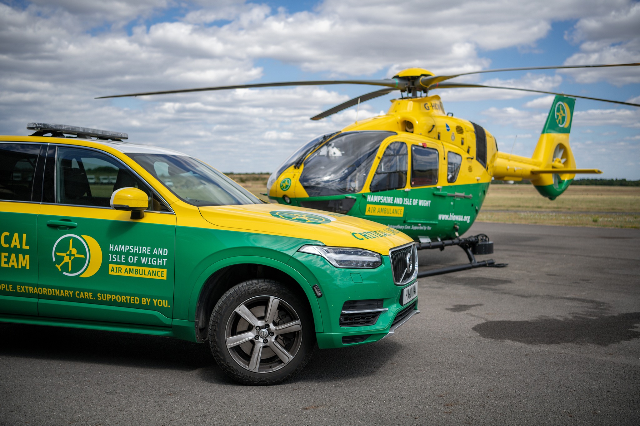 New vehicle to help Hampshire Air Ambulance reach more patients in need ...