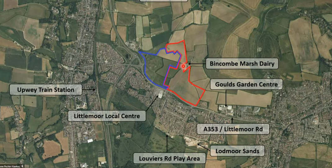 500 new homes approved for Littlemoor, Weymouth