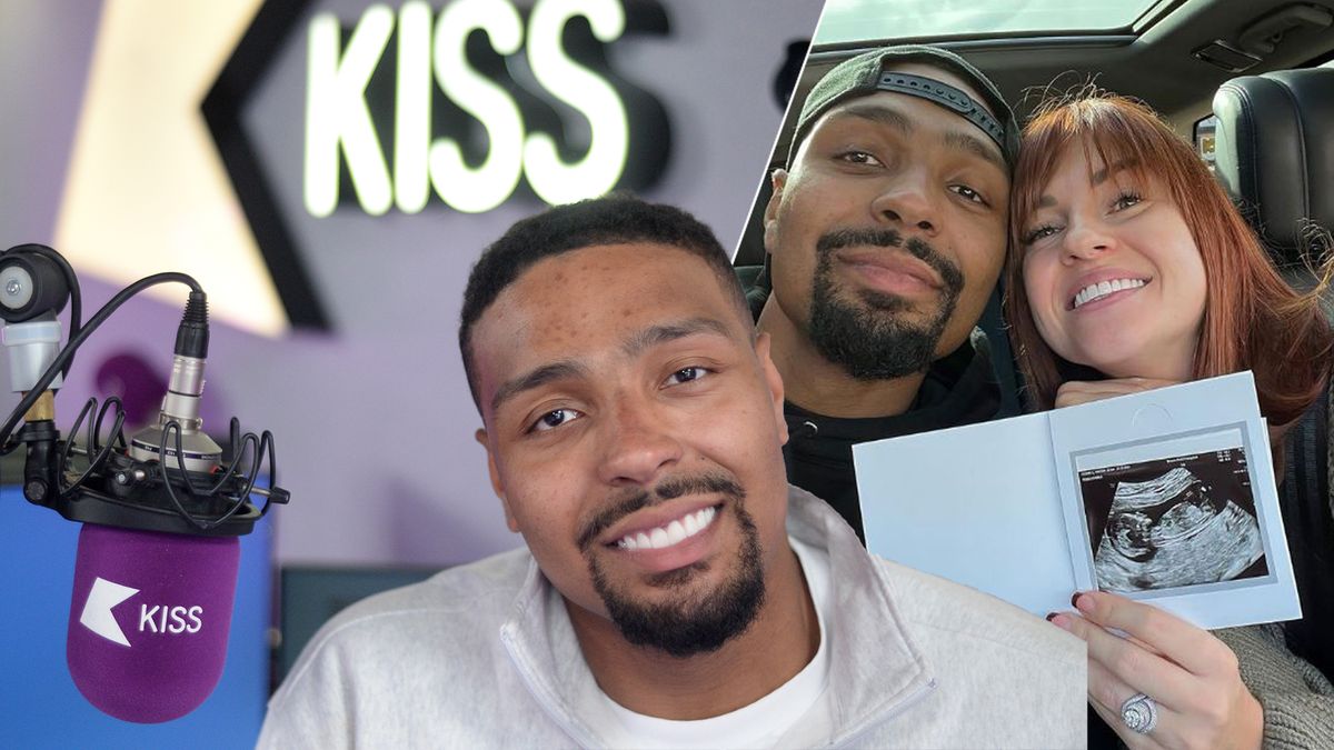 KISS Breakfast host Jordan Banjo and wife Naomi expecting third child