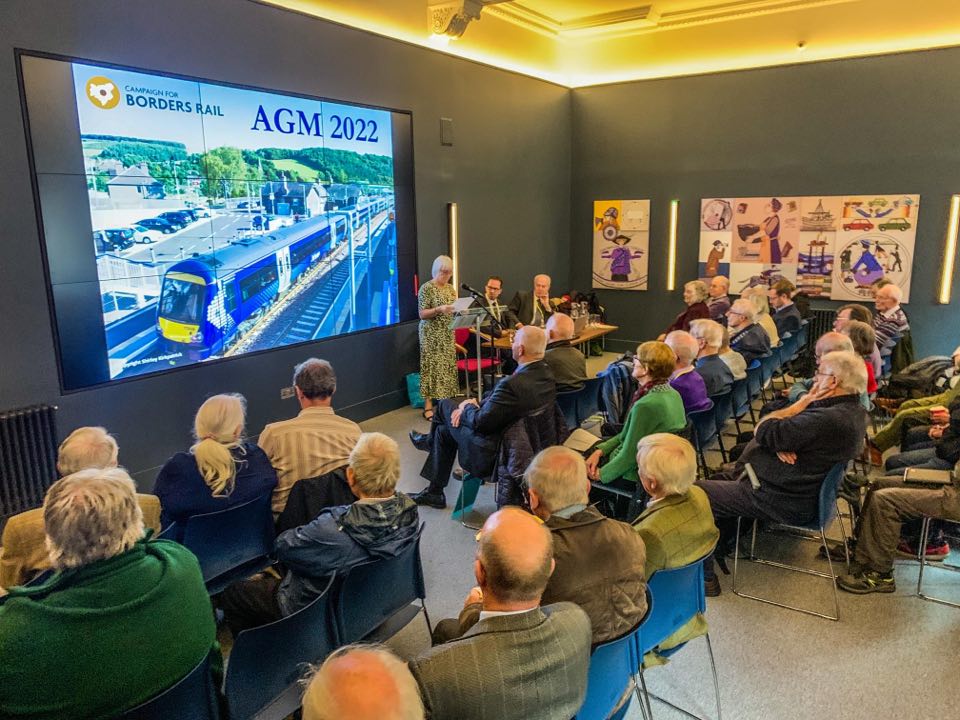 Extending the Borders Railway would be 'transformative' for the region ...