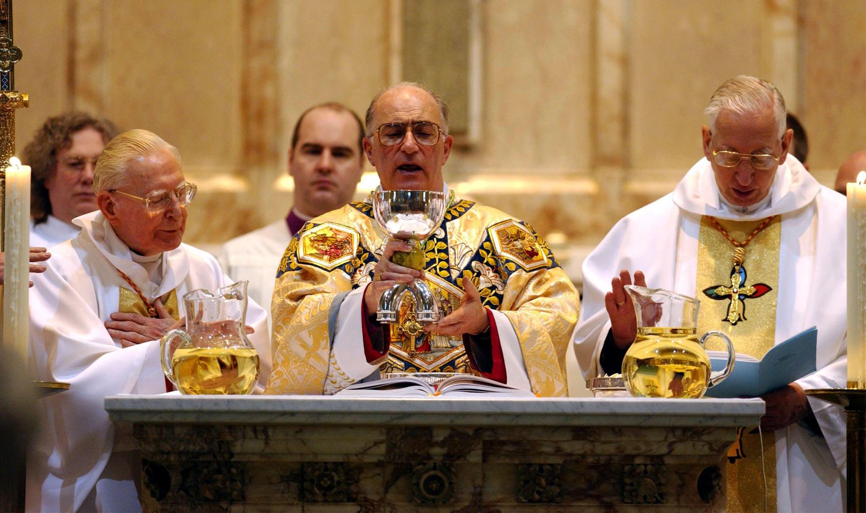 Former Archbishop of Glasgow Mario Conti his died