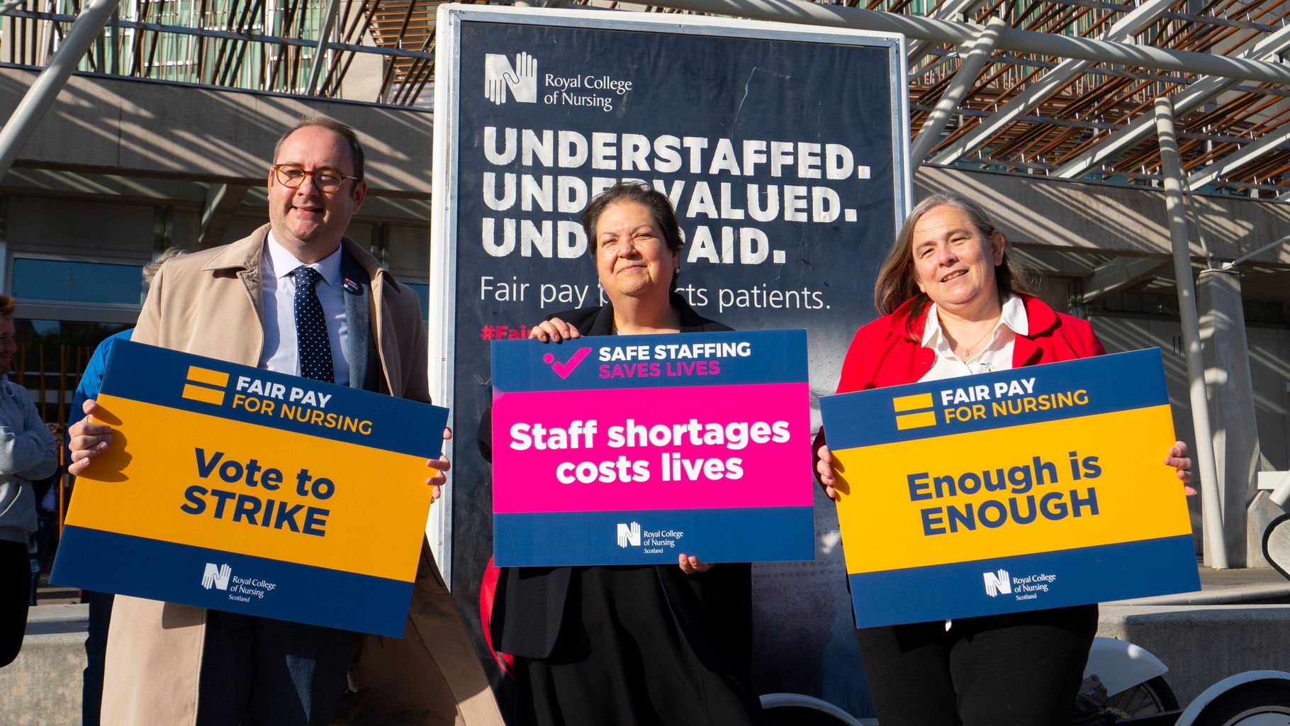 NHS nurses across UK vote to go on strike