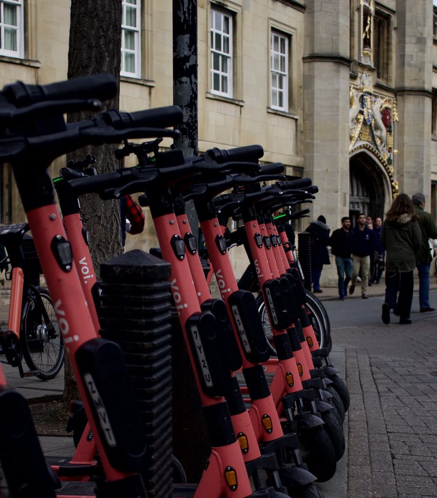 Half as many e-scooters are used as bikes near Bristol University