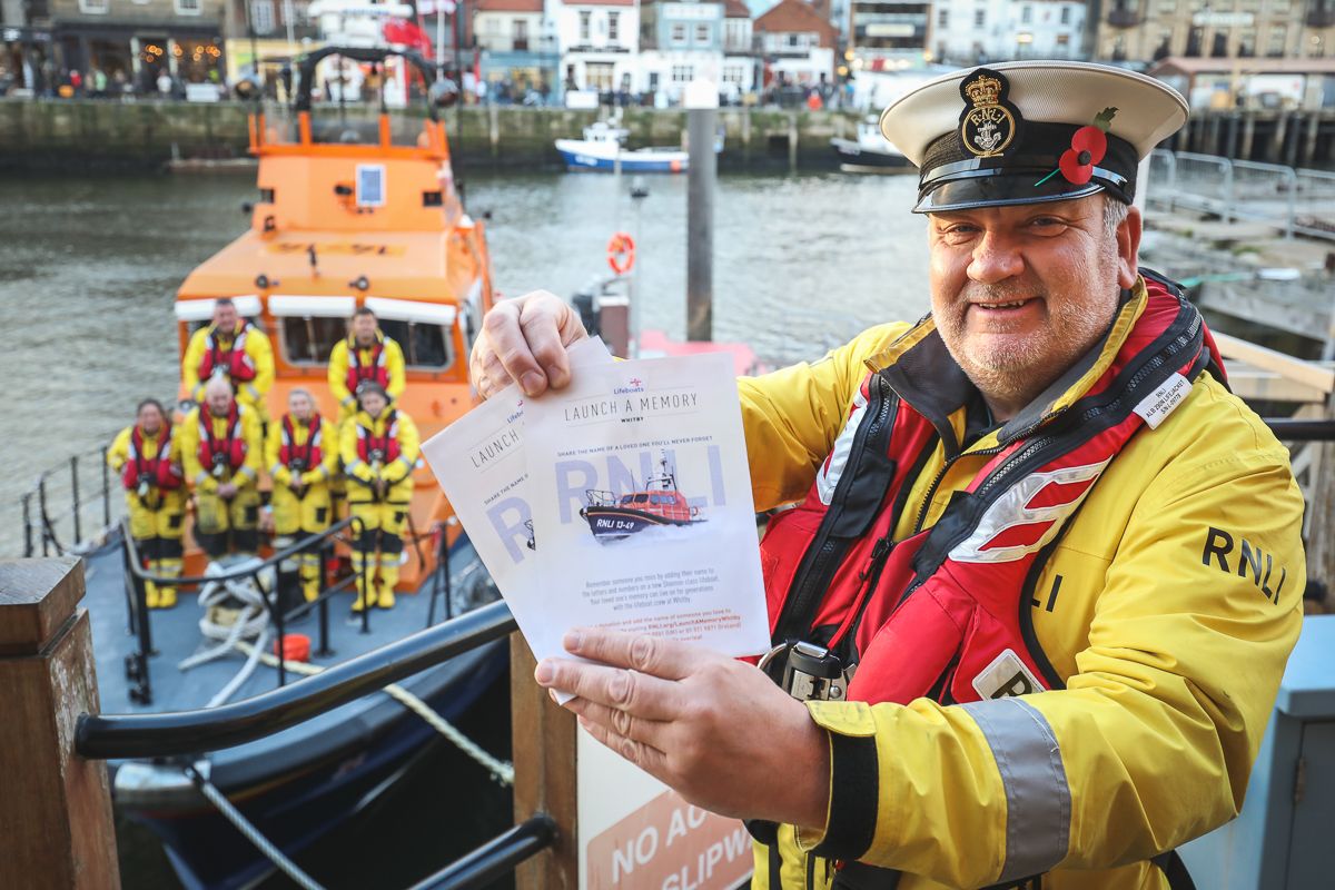 New Whitby lifeboat to carry names of up to 10,000 loved ones