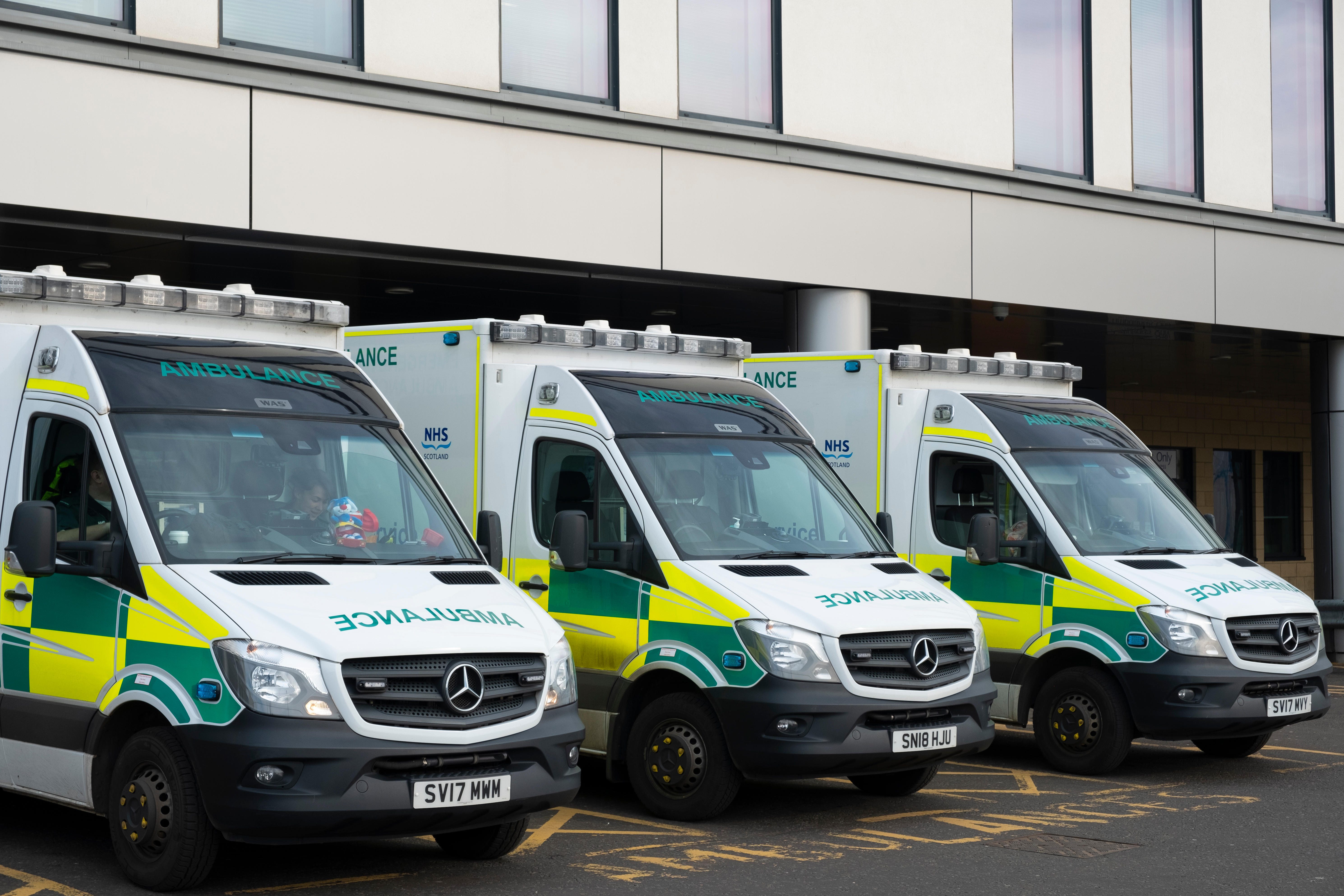 Scottish ambulance staff take on over 3 million hours of overtime in ...