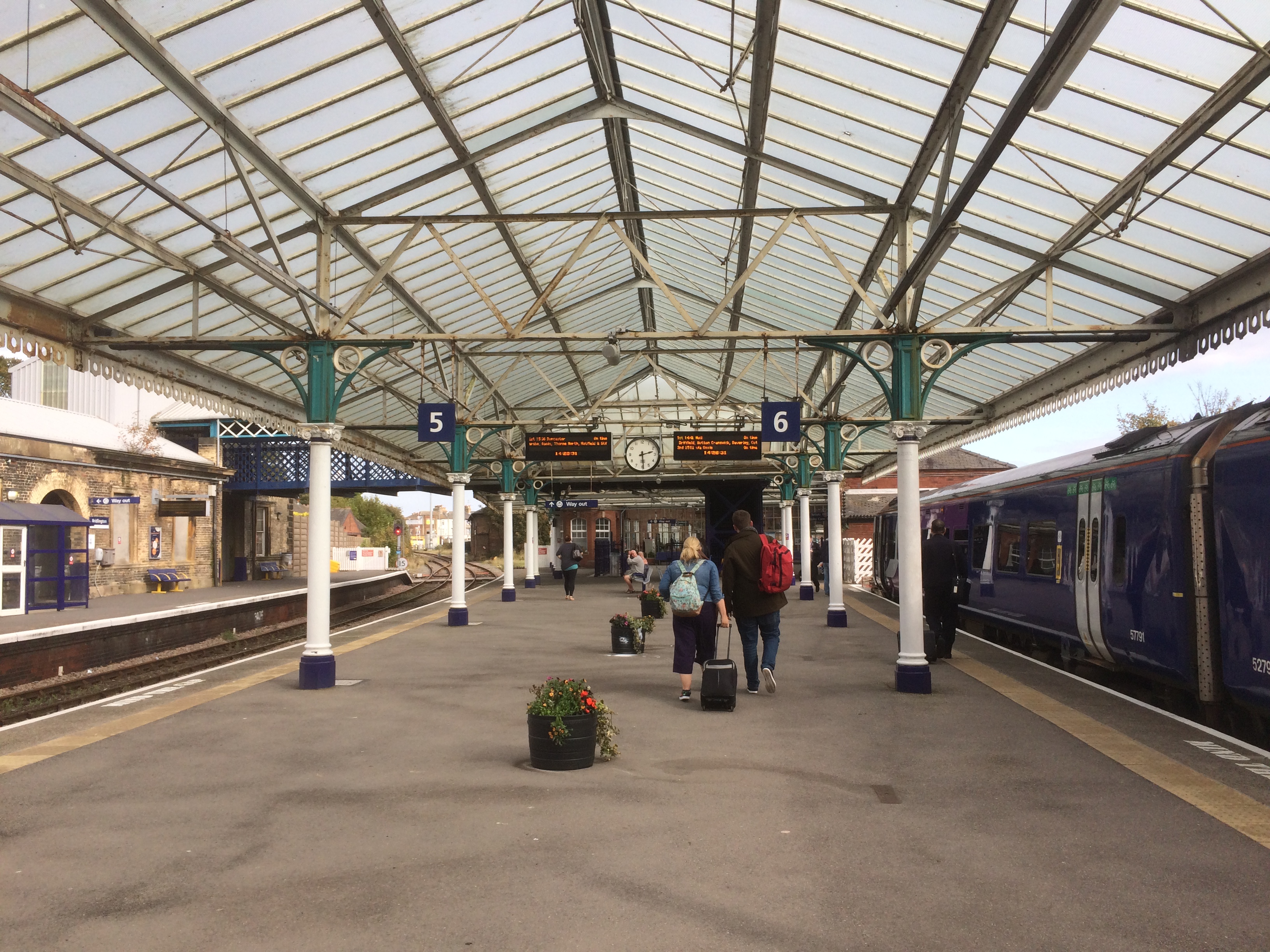 Major upgrades at Bridlington train station