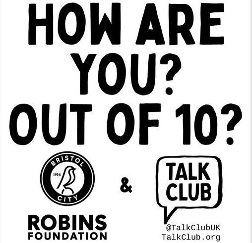 'Talk Club' mental health group launches at Ashton Gate