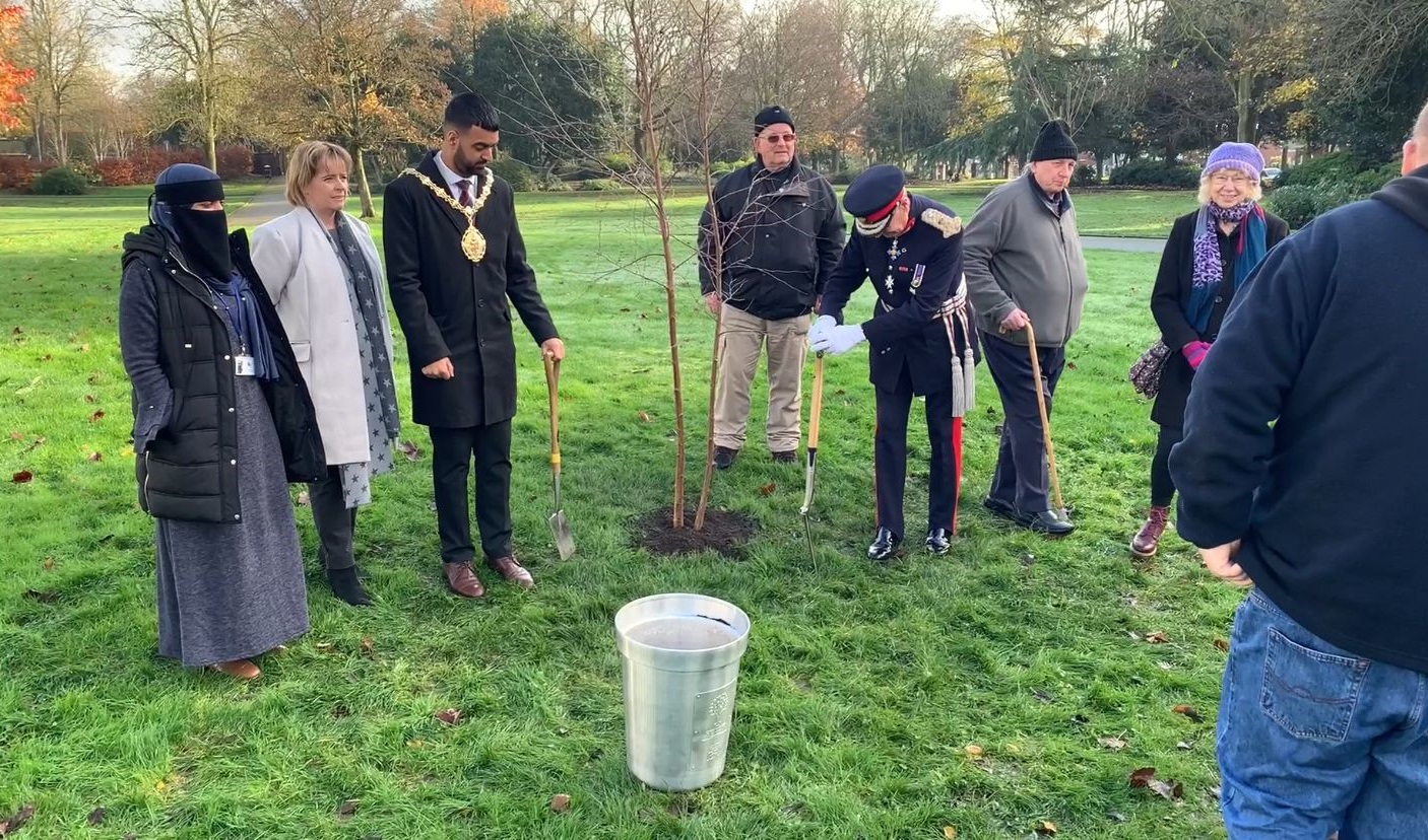 Hanley Park gets a special gifted tree in honour of the late Queen ...