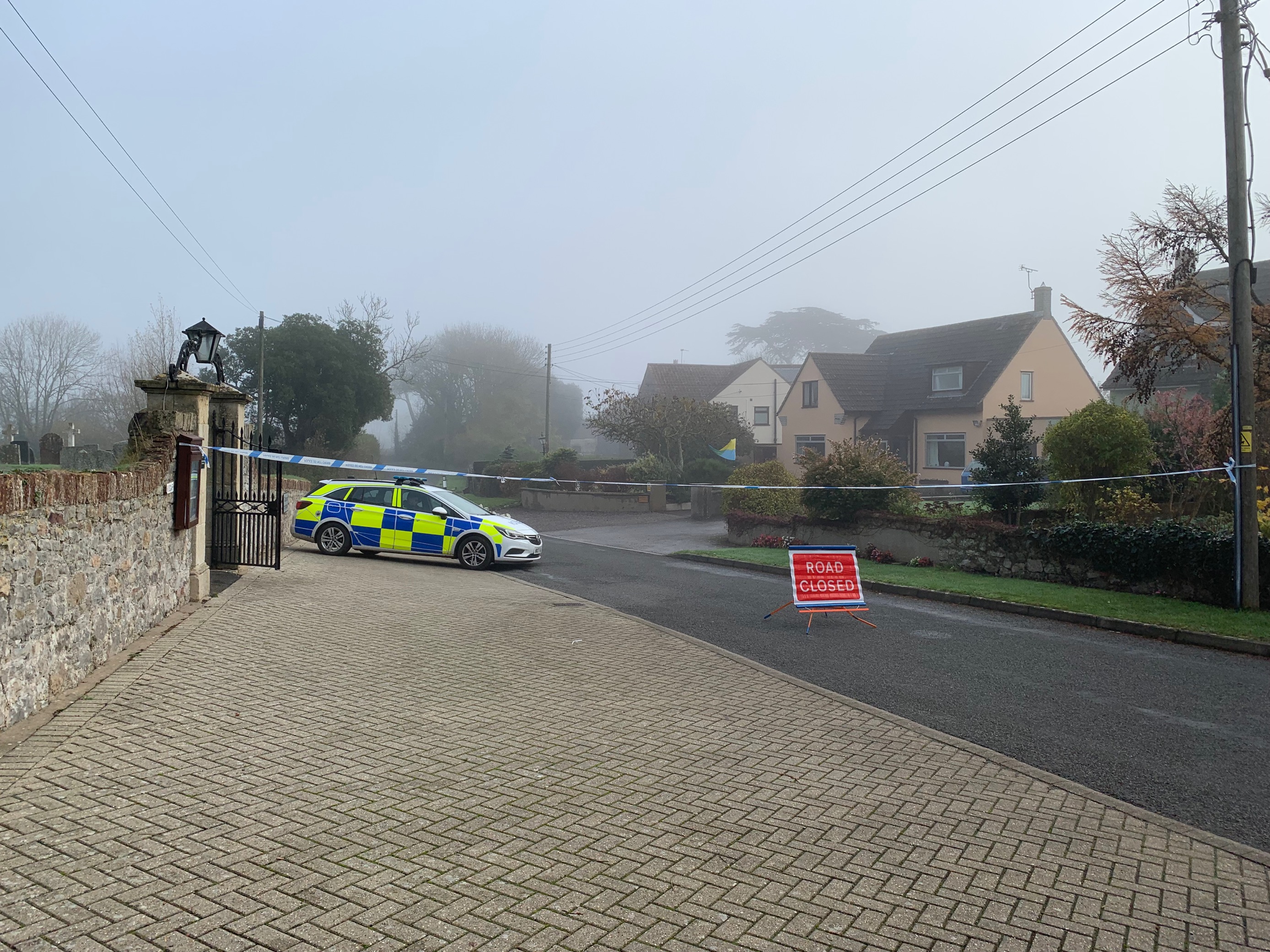 Man in critical condition being shot by police in Wick St Lawrence