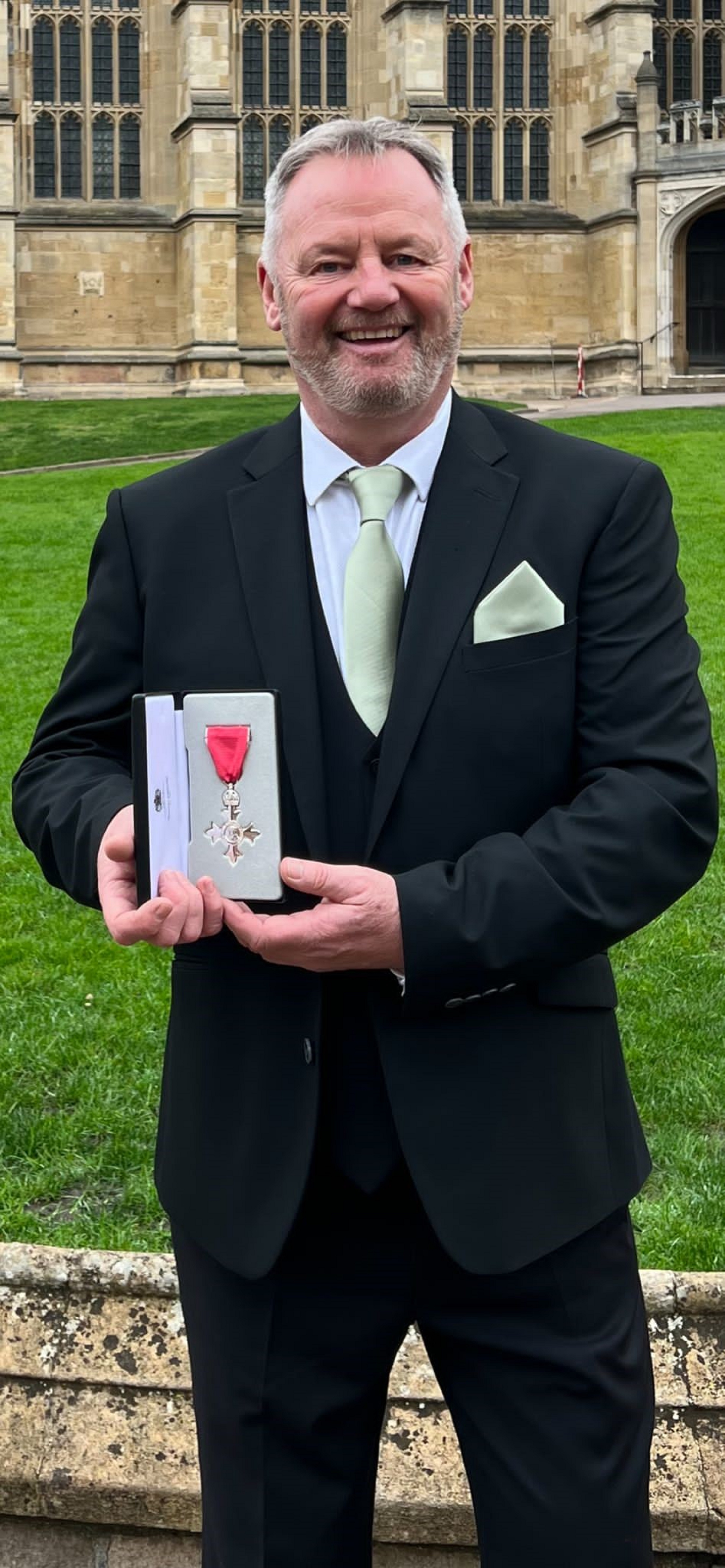 Former Scarborough police officer and foster carer receives MBE