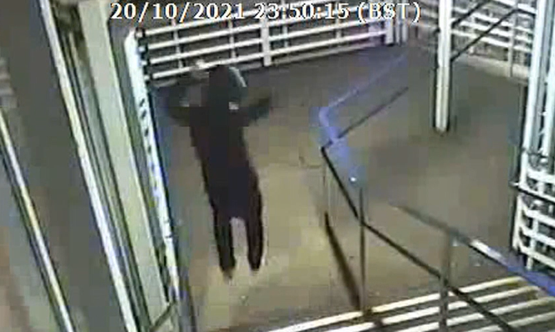 Footage shows Rutherglen murderer fleeing the scene