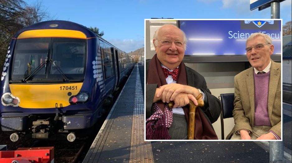 Hawick's Nobel prize winners 'gung-ho' for extension of Borders Railway ...
