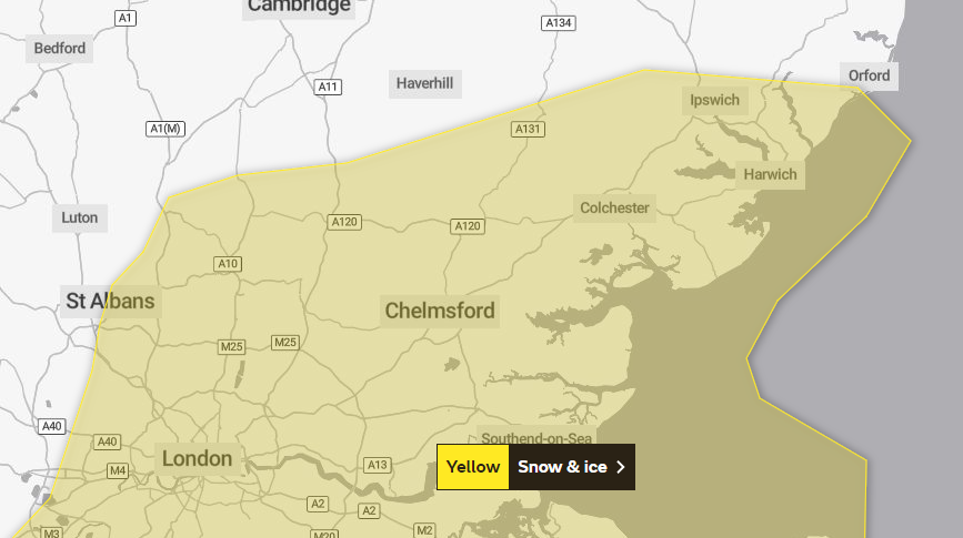 Snow possible in Suffolk on Sunday as cold snap continues | News ...
