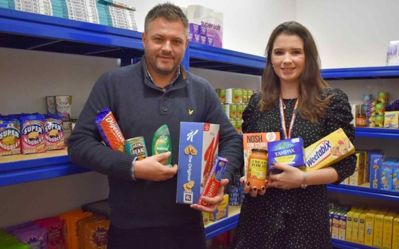 Food larder opens at York St John University