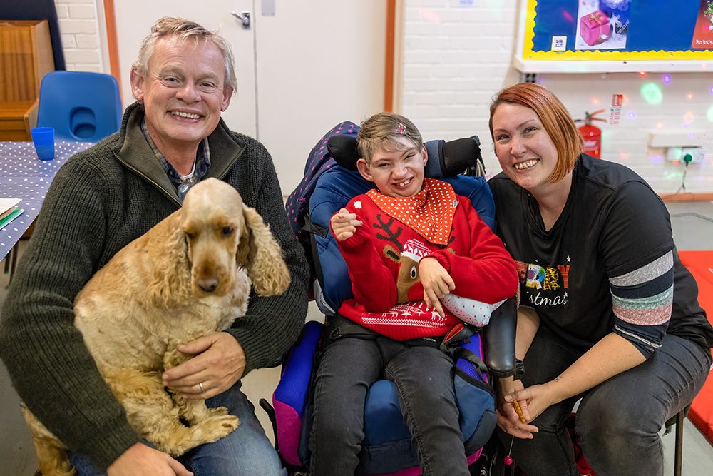 Dorset Julia's House gets visit from celebrity patron