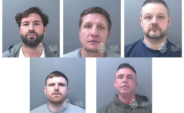 Gang who ran Swansea drugs network jailed for over 52 years
