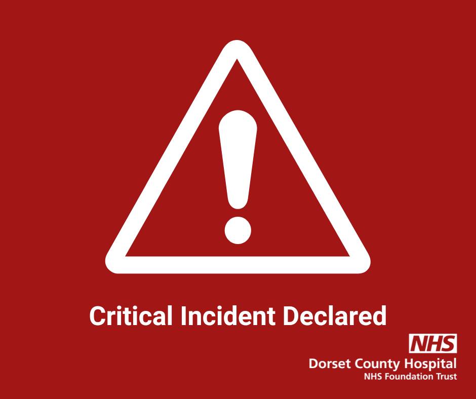 Critical incidents declared at hospitals in Dorset