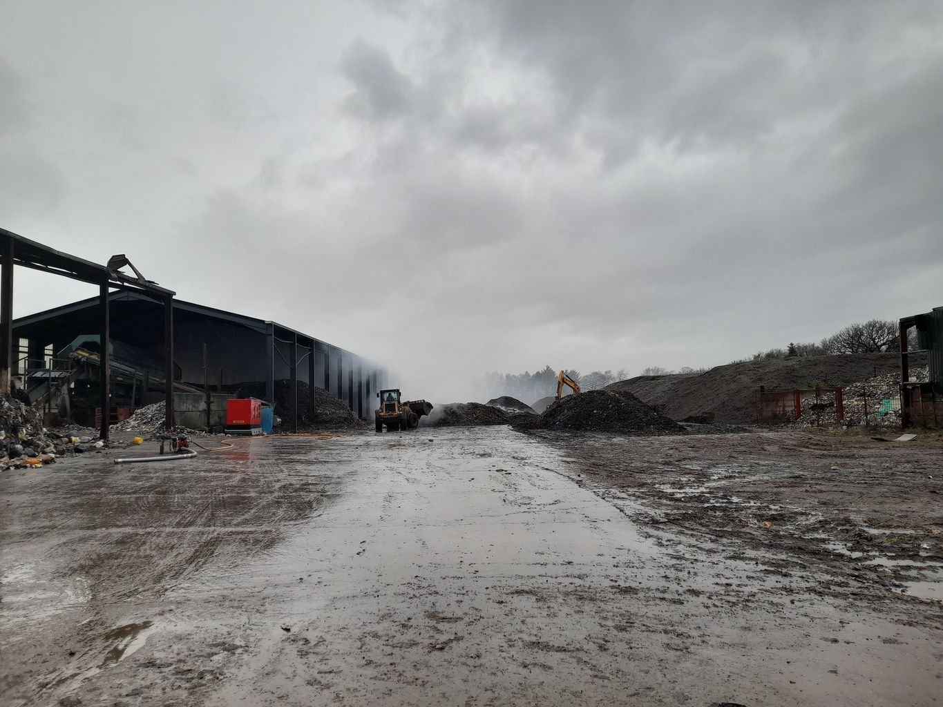 Fire crews still tackling blaze in Eden almost a week on | News - undefined