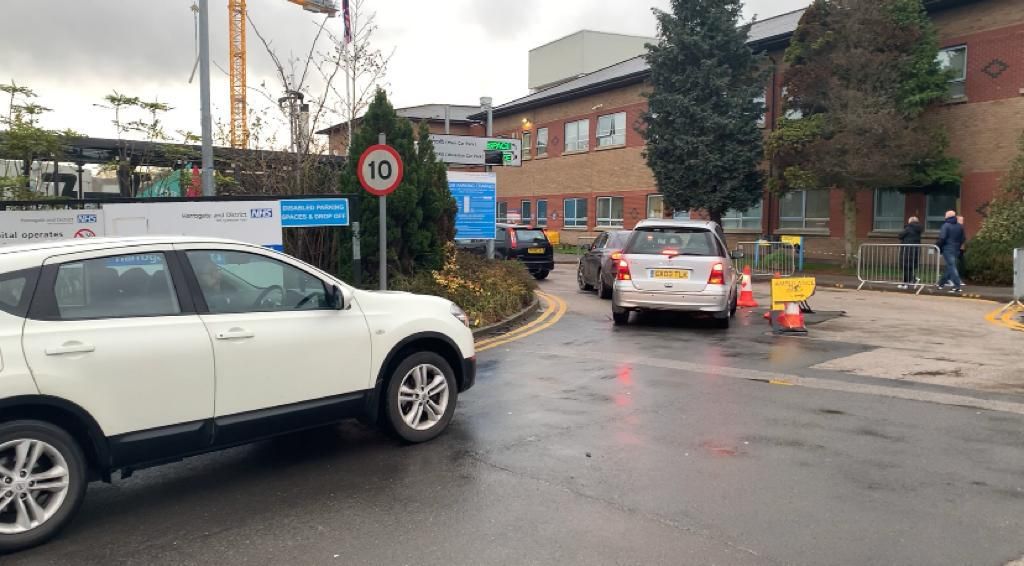 warning-harrogate-hospital-almost-completely-full