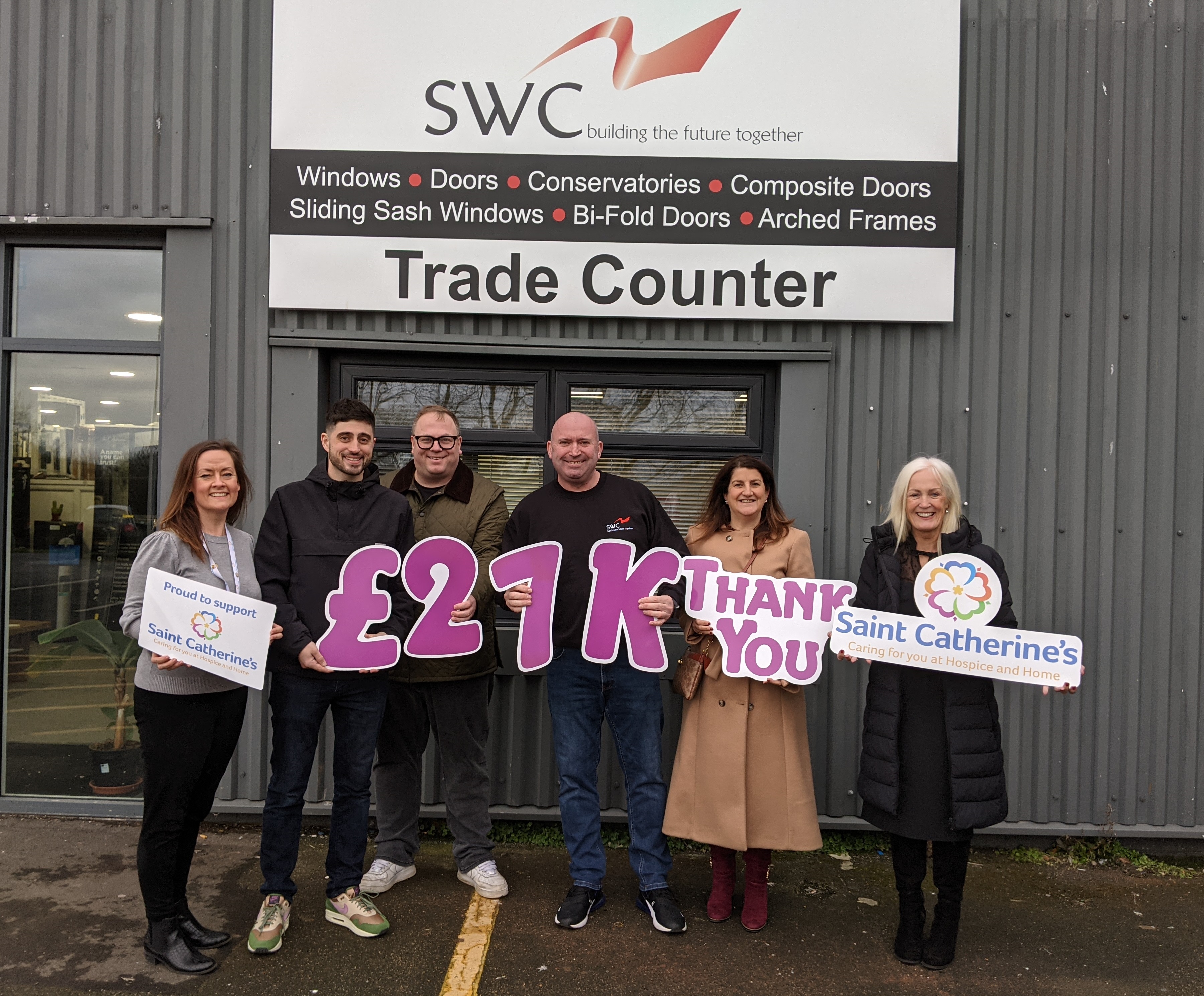 Scarborough man raises £27,000 for Saint Catherine's care of his wife