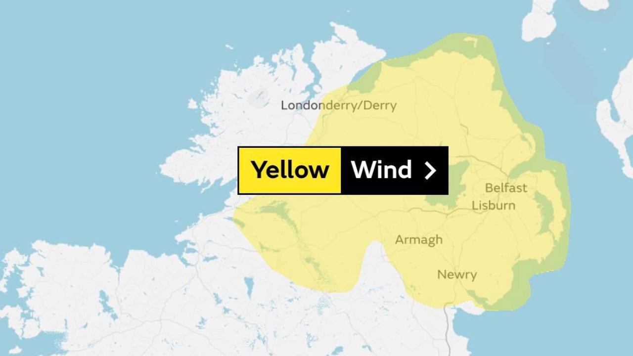 Strong winds on the way this afternoon across NI | Weather - Cool FM