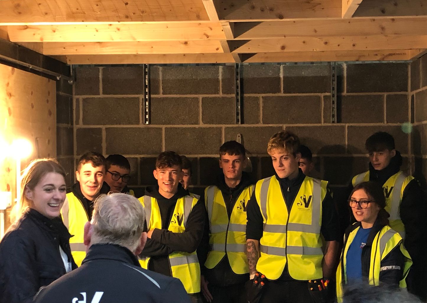 Government minister visits Scarborough's Construction Skills Village