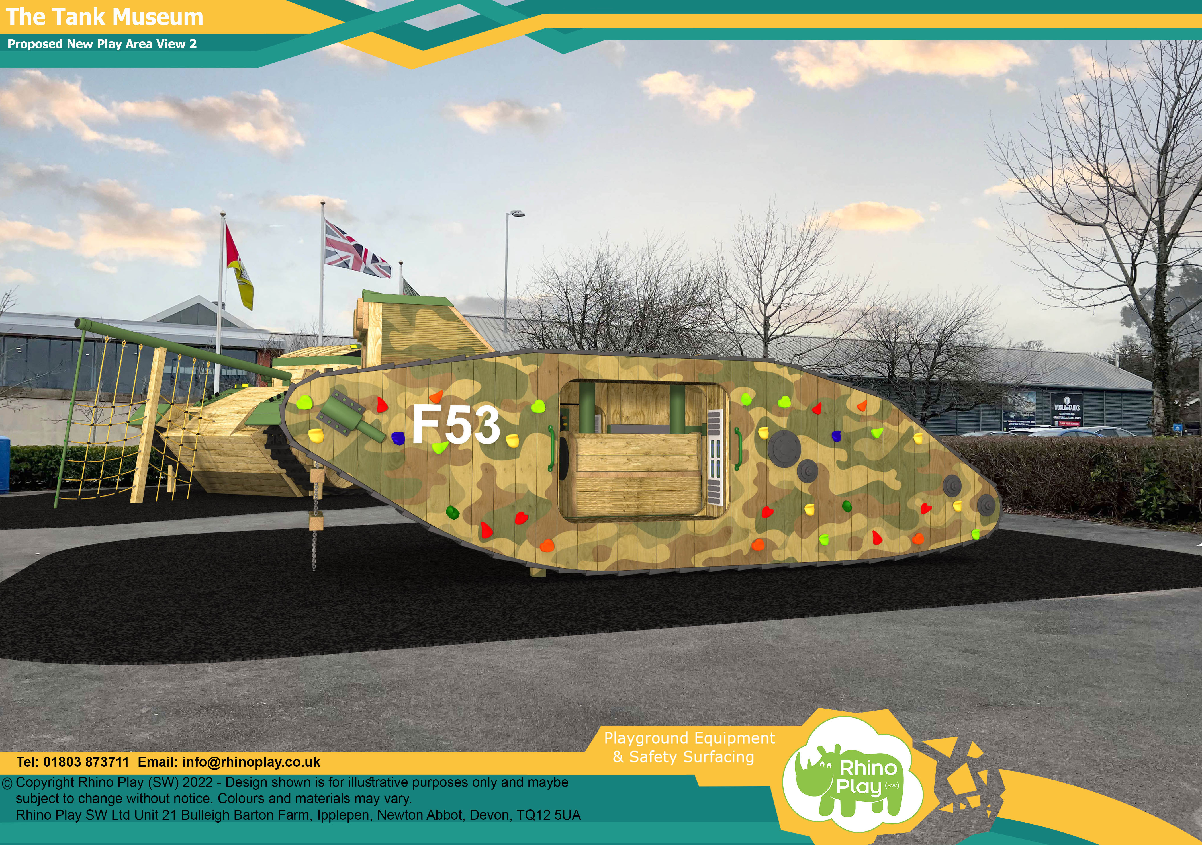 Dorset's Tank Museum to update its play equipment