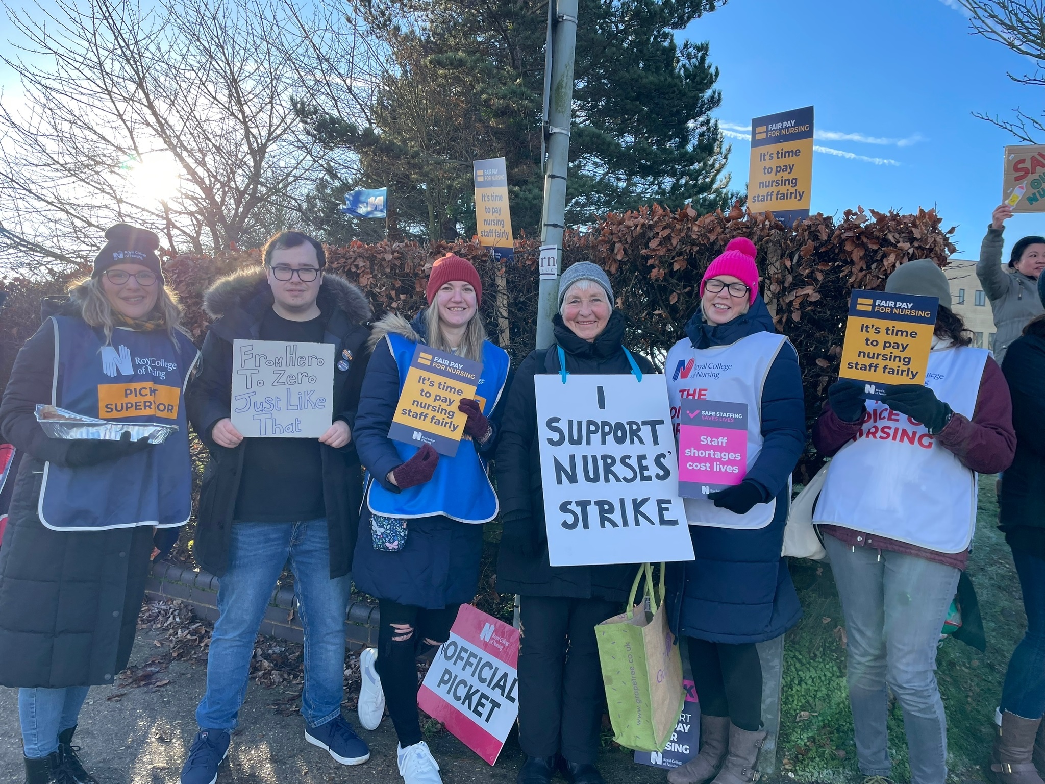 Nurses across Suffolk are on strike today and tomorrow | News ...