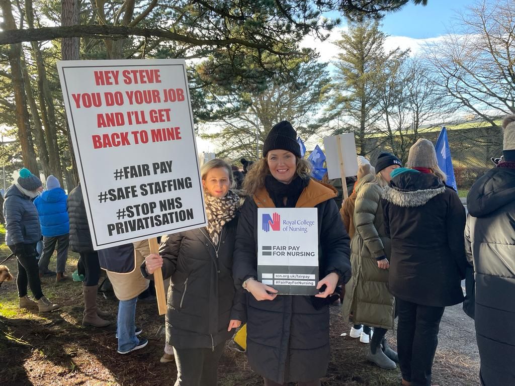 Staff from Royal Cornwall Hospital Trust and Cornwall Partnership NHS ...