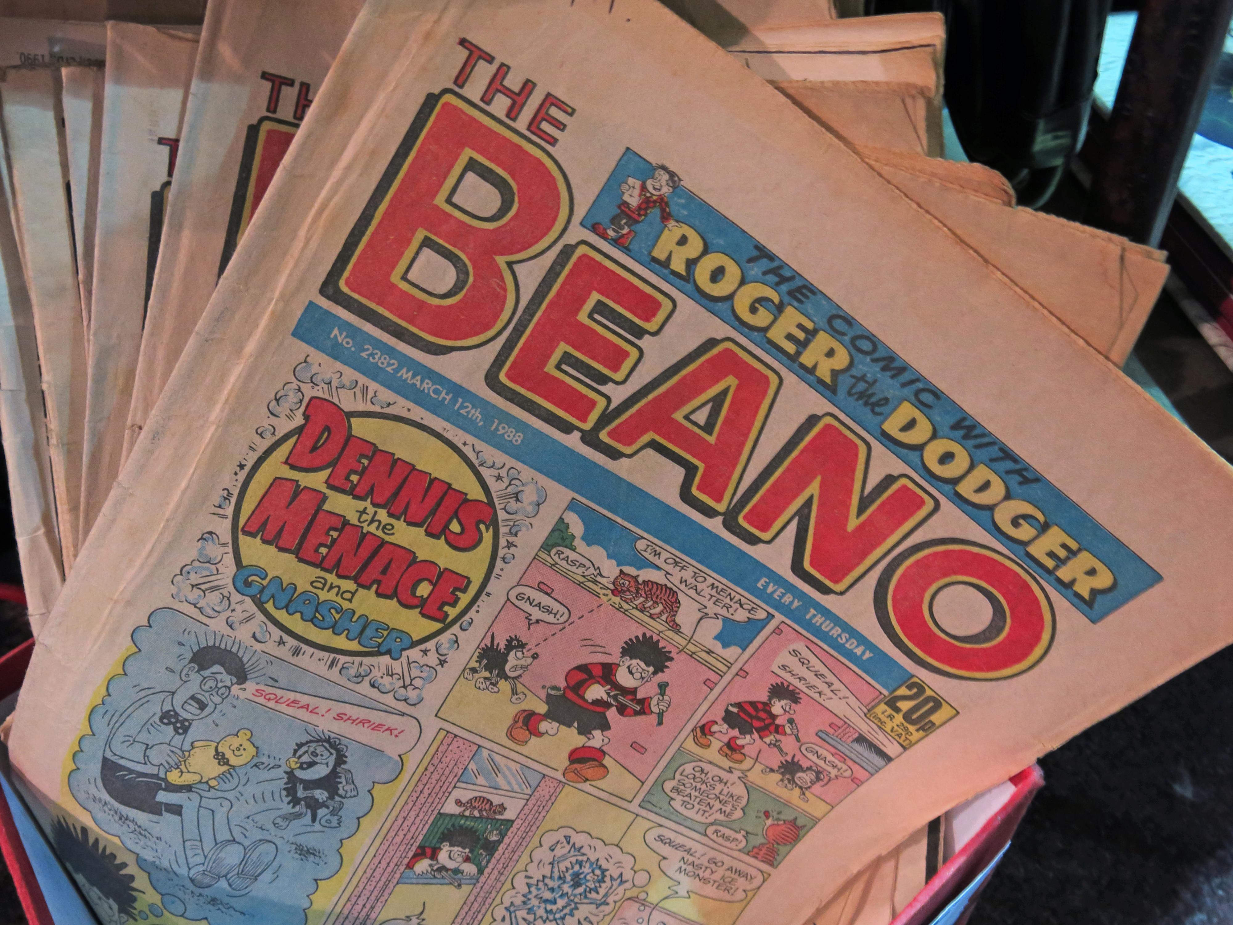 Beano cartoonist David Sutherland dies