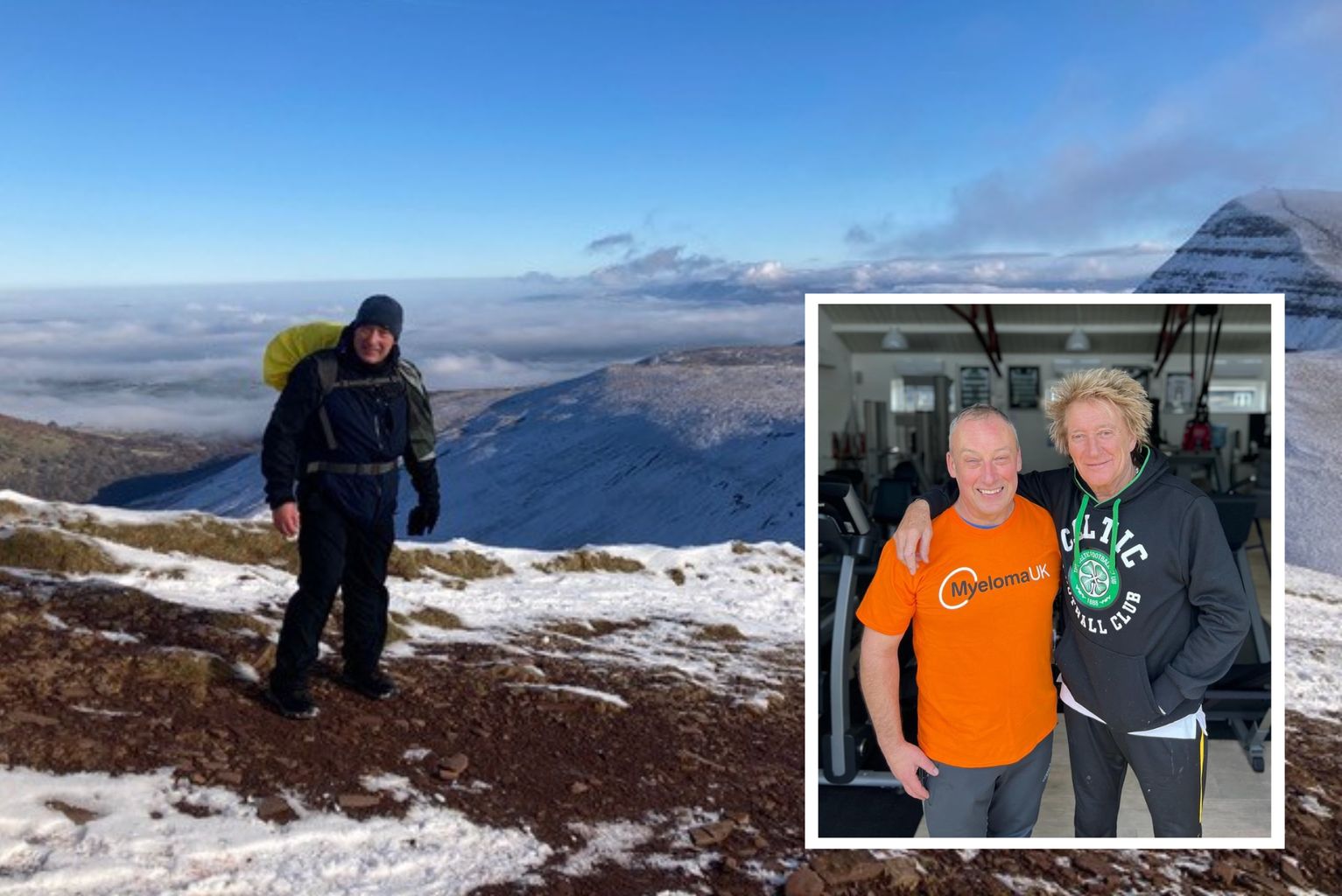 Rod Stewart's Essex trainer completes SAS Challenge to fund cure for ...