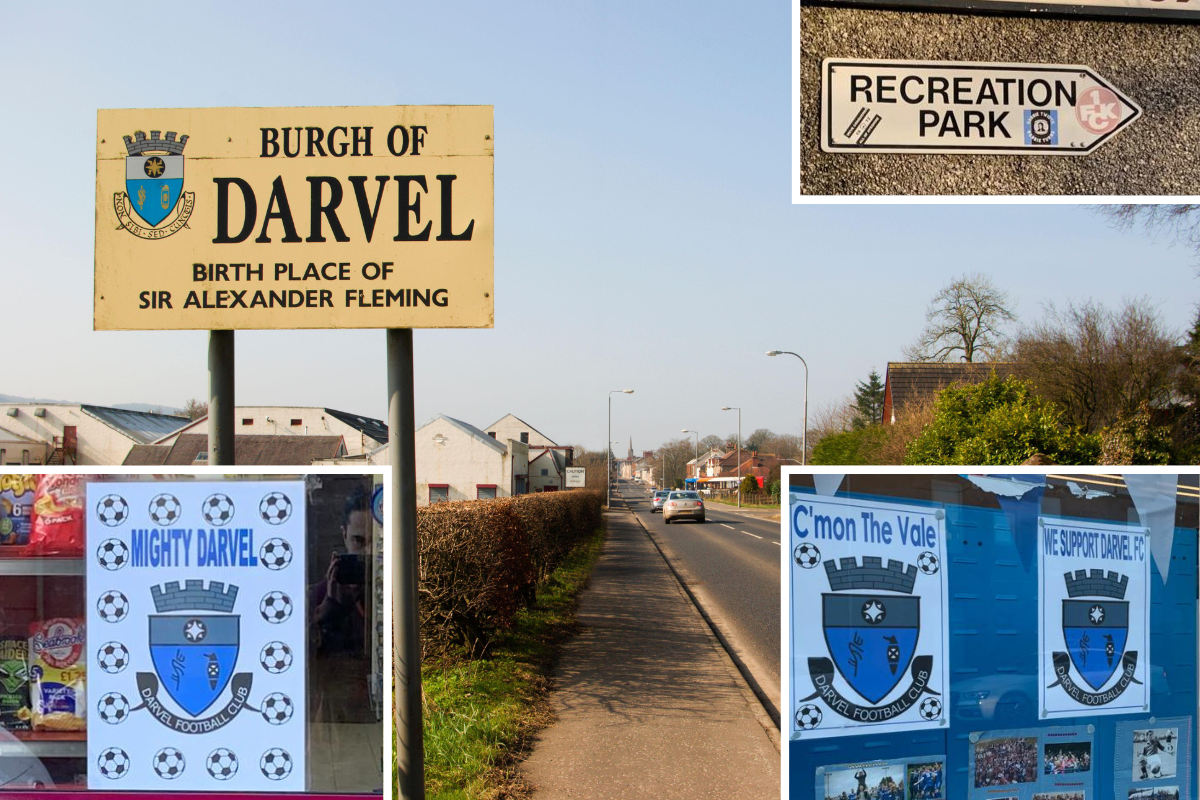Darvel v Aberdeen has whole town buzzing for Scottish Cup fixture