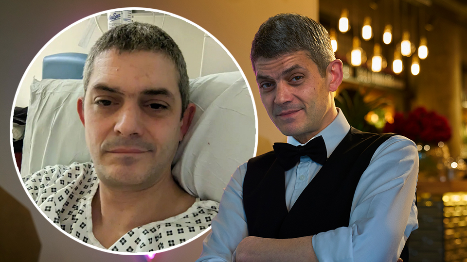 First Dates barman Merlin Griffiths shares update from hospital bed