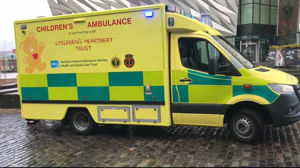 Northern Ireland's first children's ambulance has been officially ...