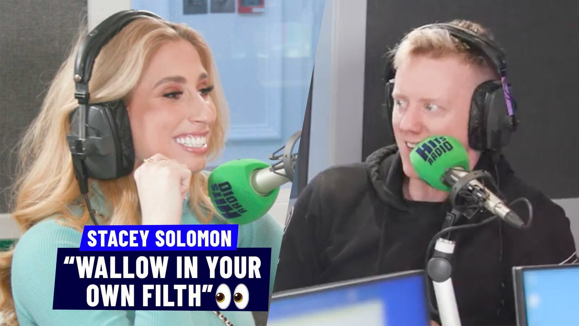 Stacey Solomon and James Barr started a debate about bedsheets