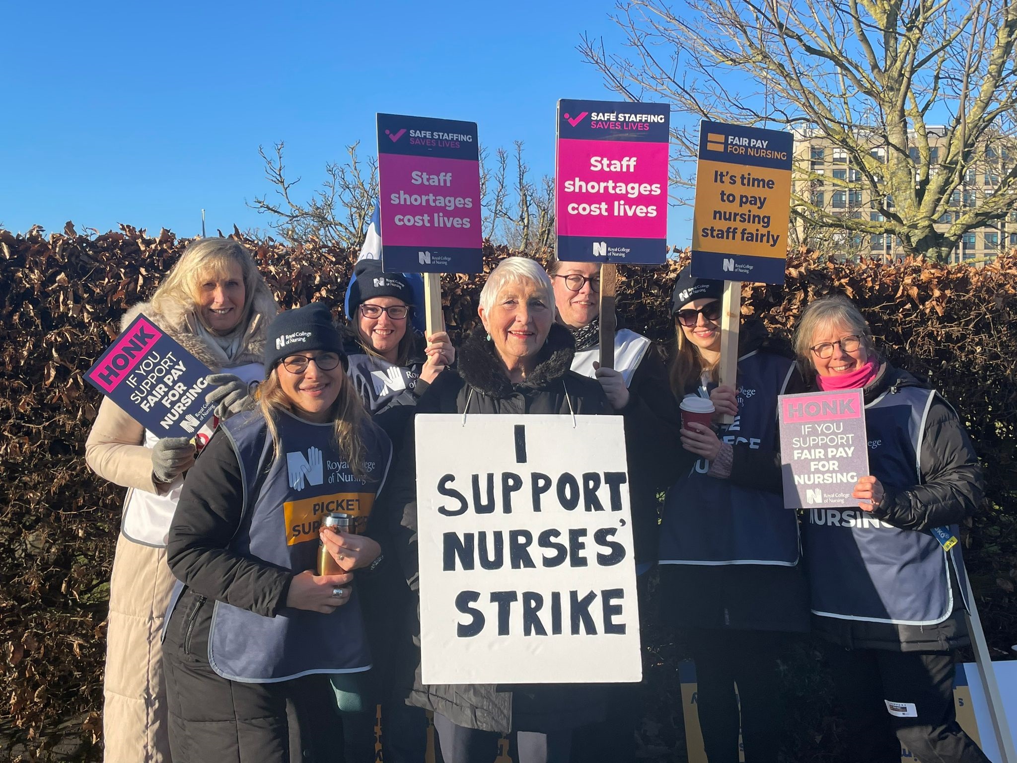 RCN nurses in the East begin two day strike over ongoing pay dispute
