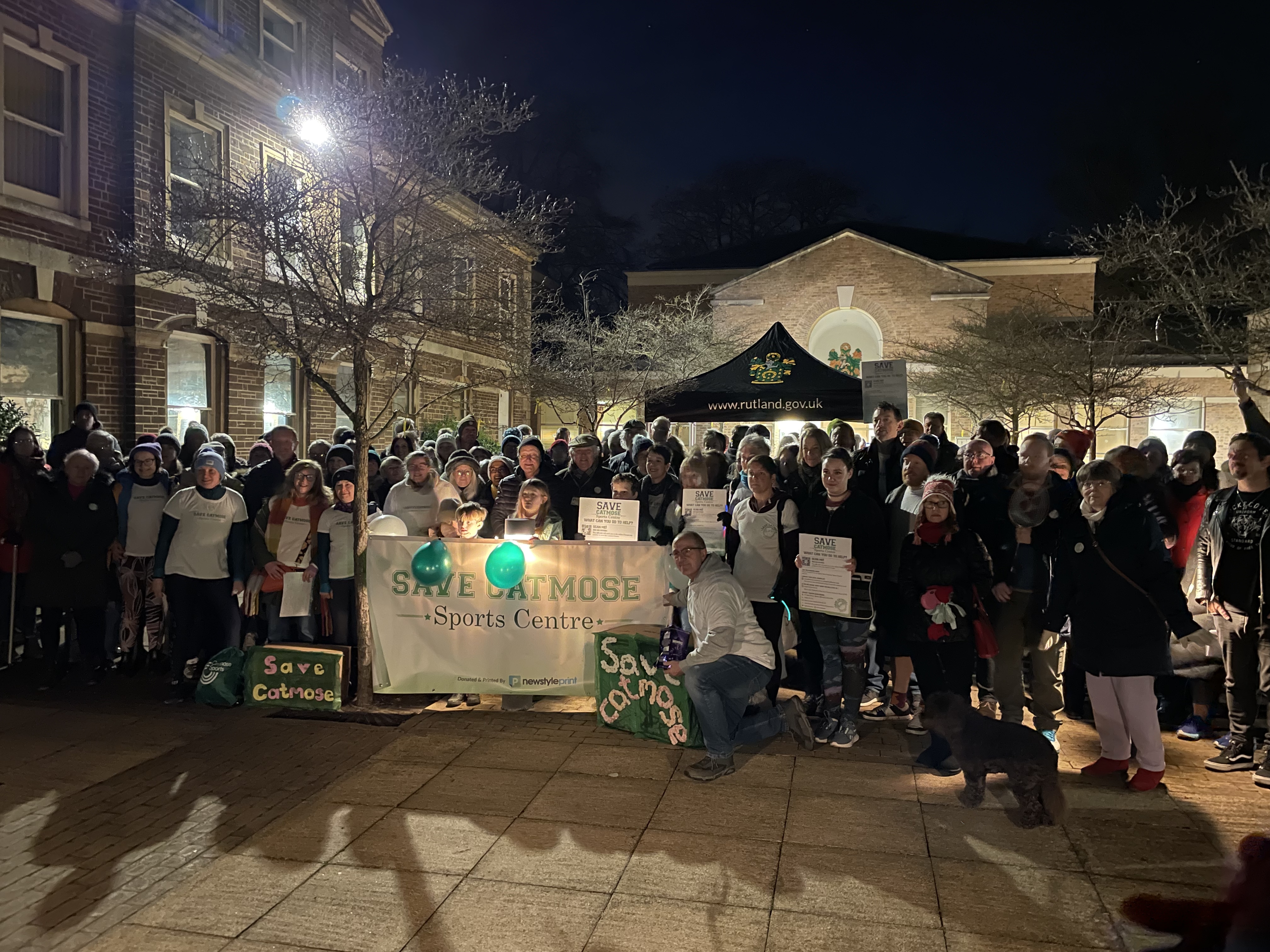 Anger from locals at Catmose Sports Centre meeting