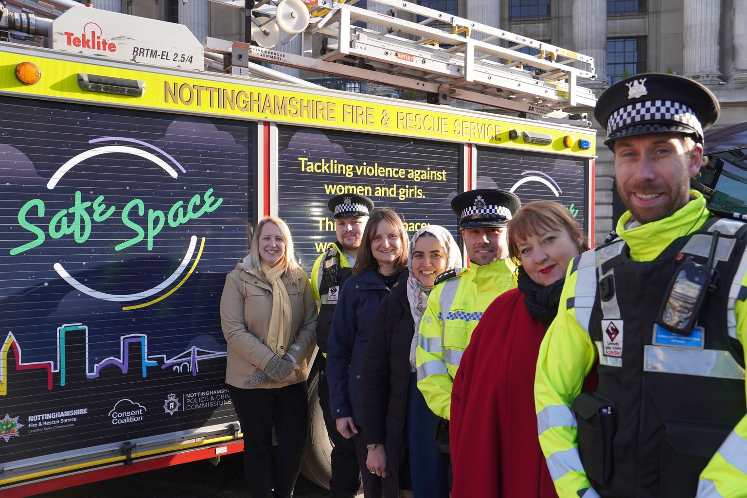 A mobile “Safe Space” will help make sure women and girls feel safe on ...