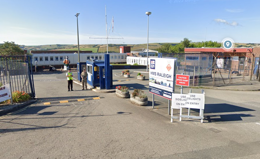 Royal Navy sailor found dead at Cornwall training base