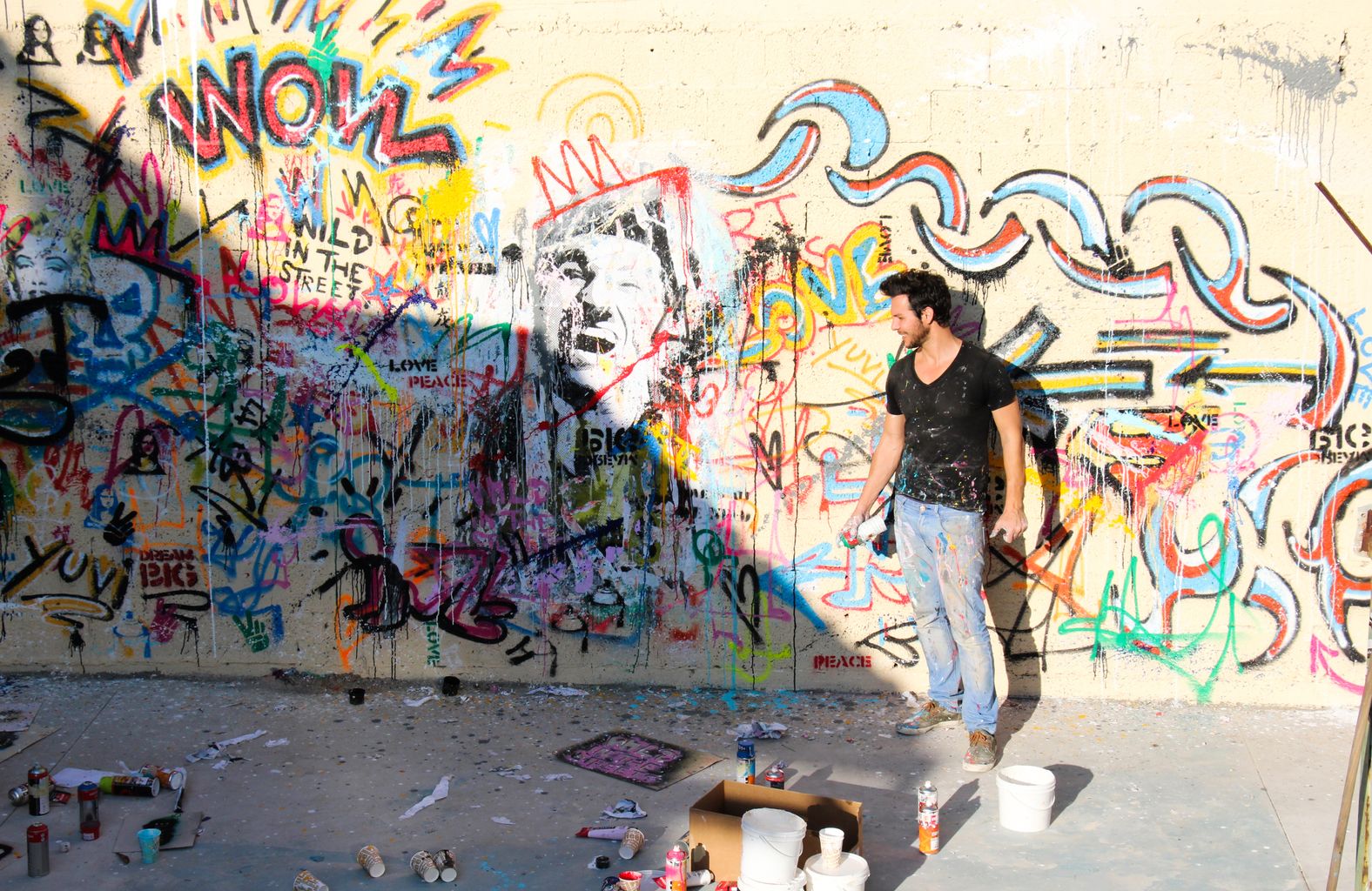 Graffiti artist heads to Dorchester for art exhibition