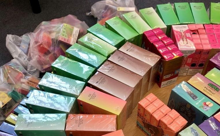 Joint operation to tackle illegal sales of vapes and cigarettes to ...