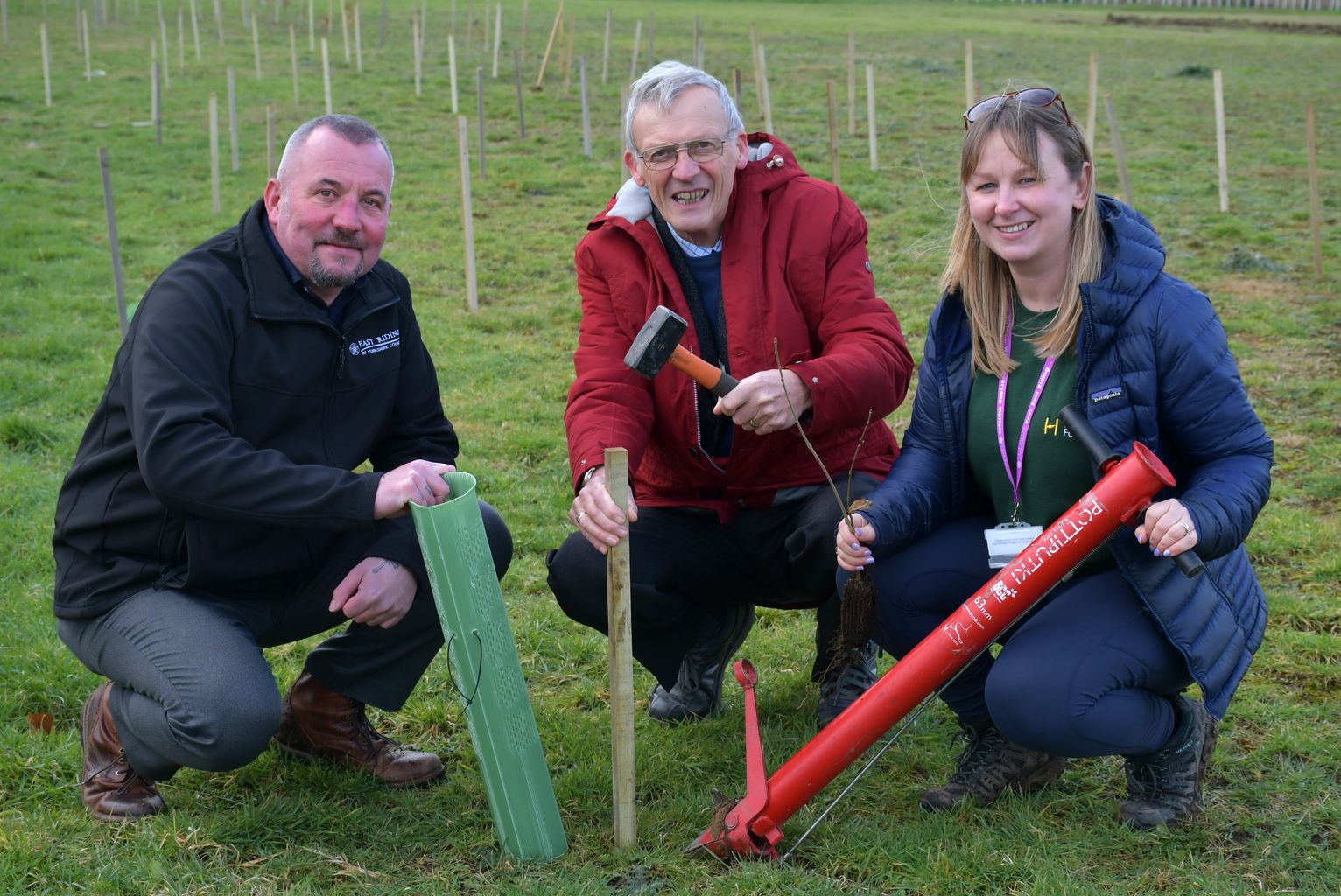 Tree planting project in Bridlington 'well underway'