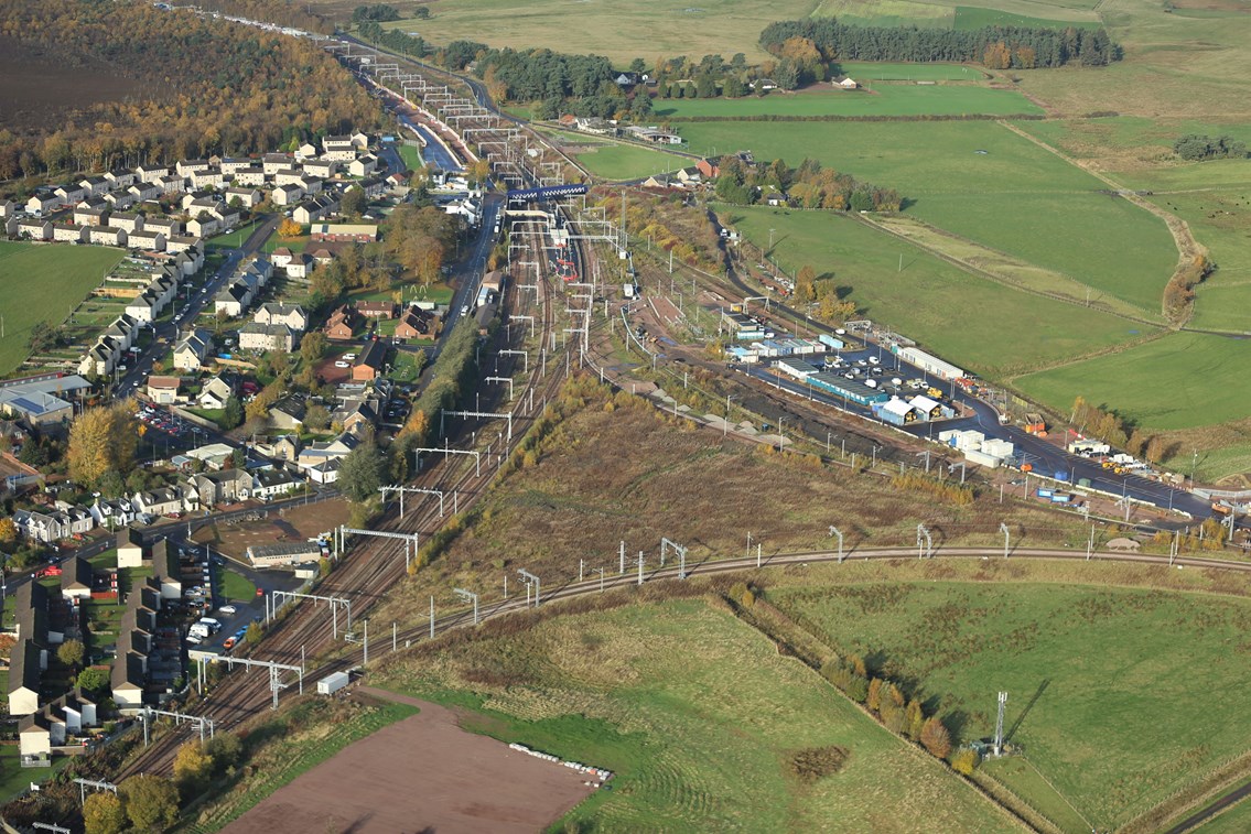 Train disruption on West Coast main line as work begins on Carstairs ...