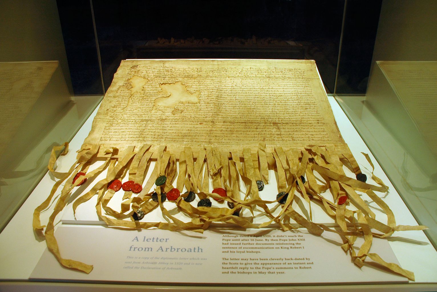 Declaration of Arbroath to go on public display